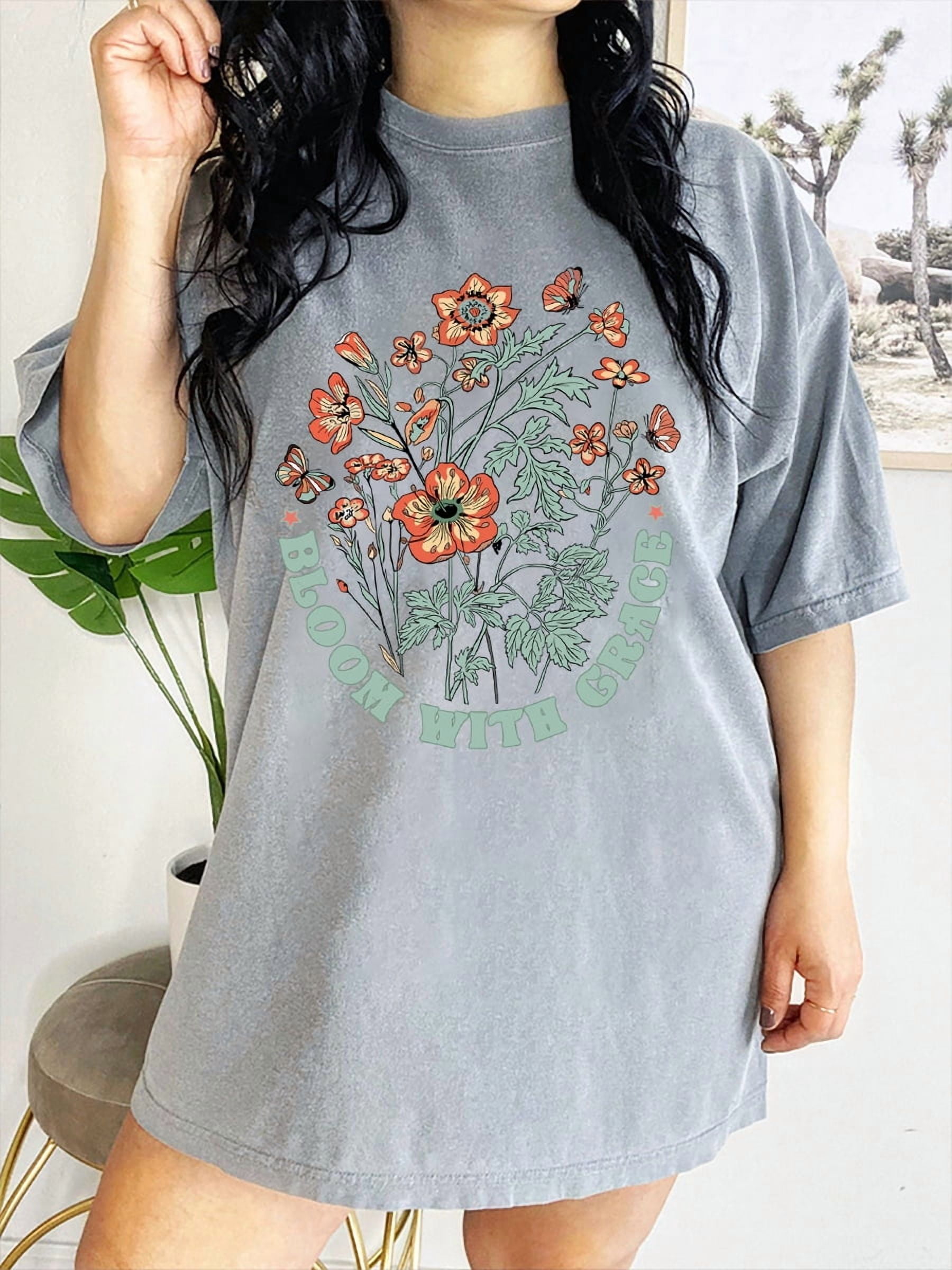 Bloom With Grace T-Shirt - Walmart.com