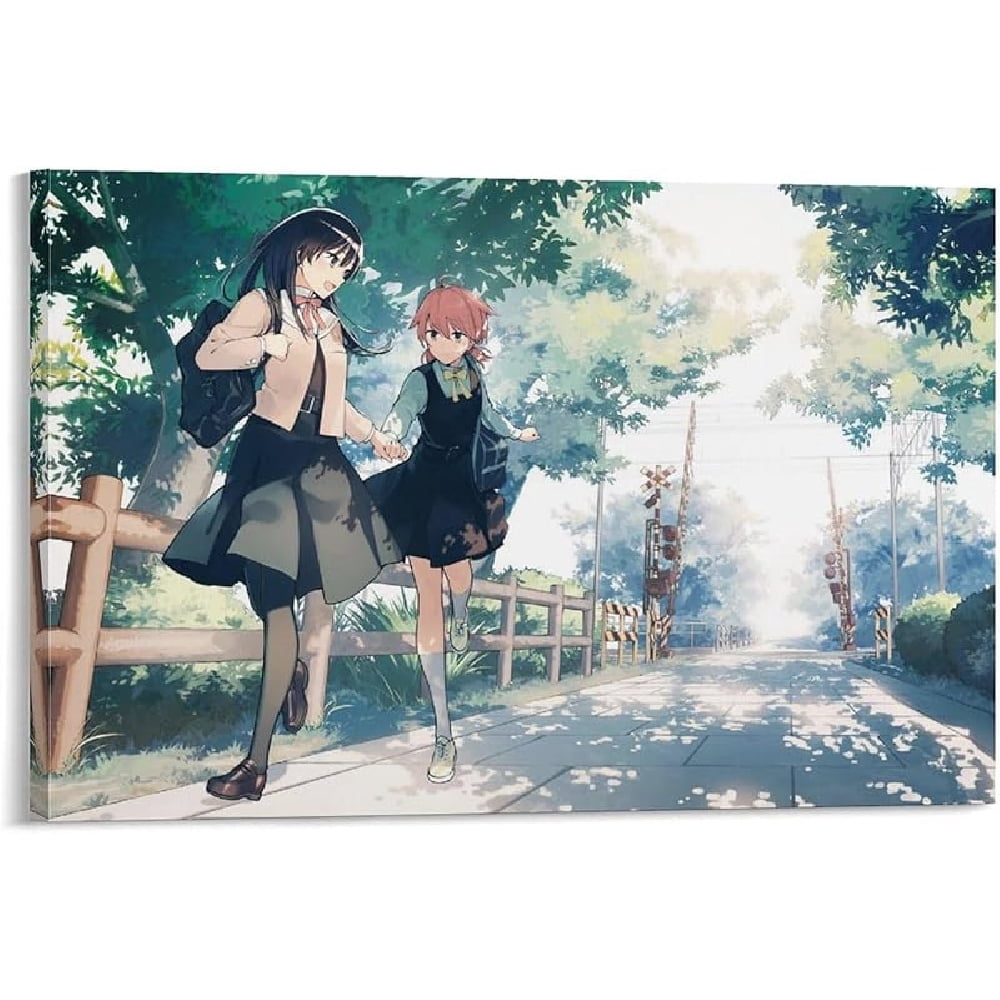 Bloom Into You - Yagate Kimi Ni Naru Anime Poster Artworks Canvas ...