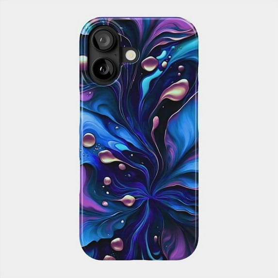 Bloom in Motion Abstract Floral Movement Graphic Case for iPhone 11,12 ...