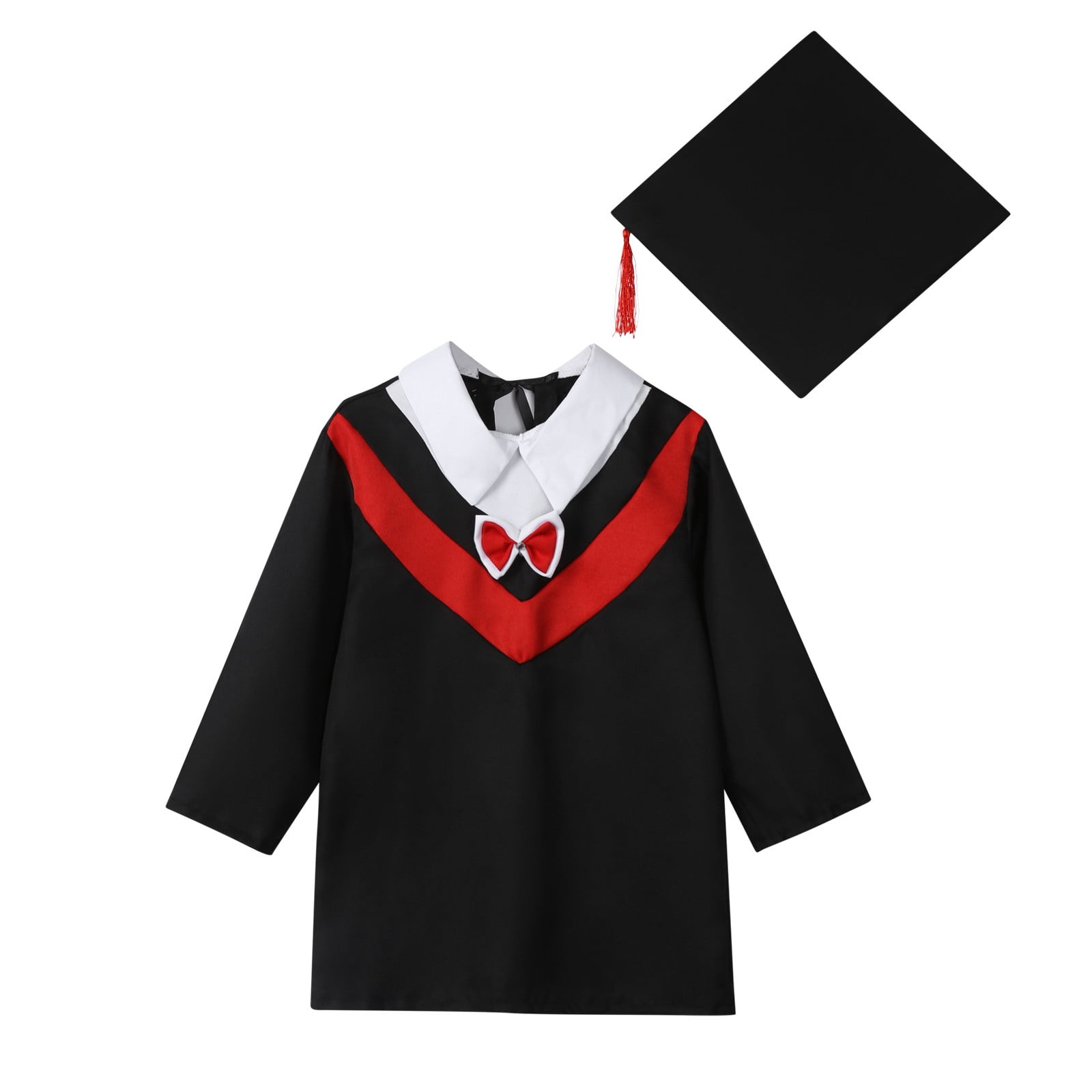 BloomJoy 2-12T Preschool Graduation Cap Gown Class of 2025 Tassel Set ...