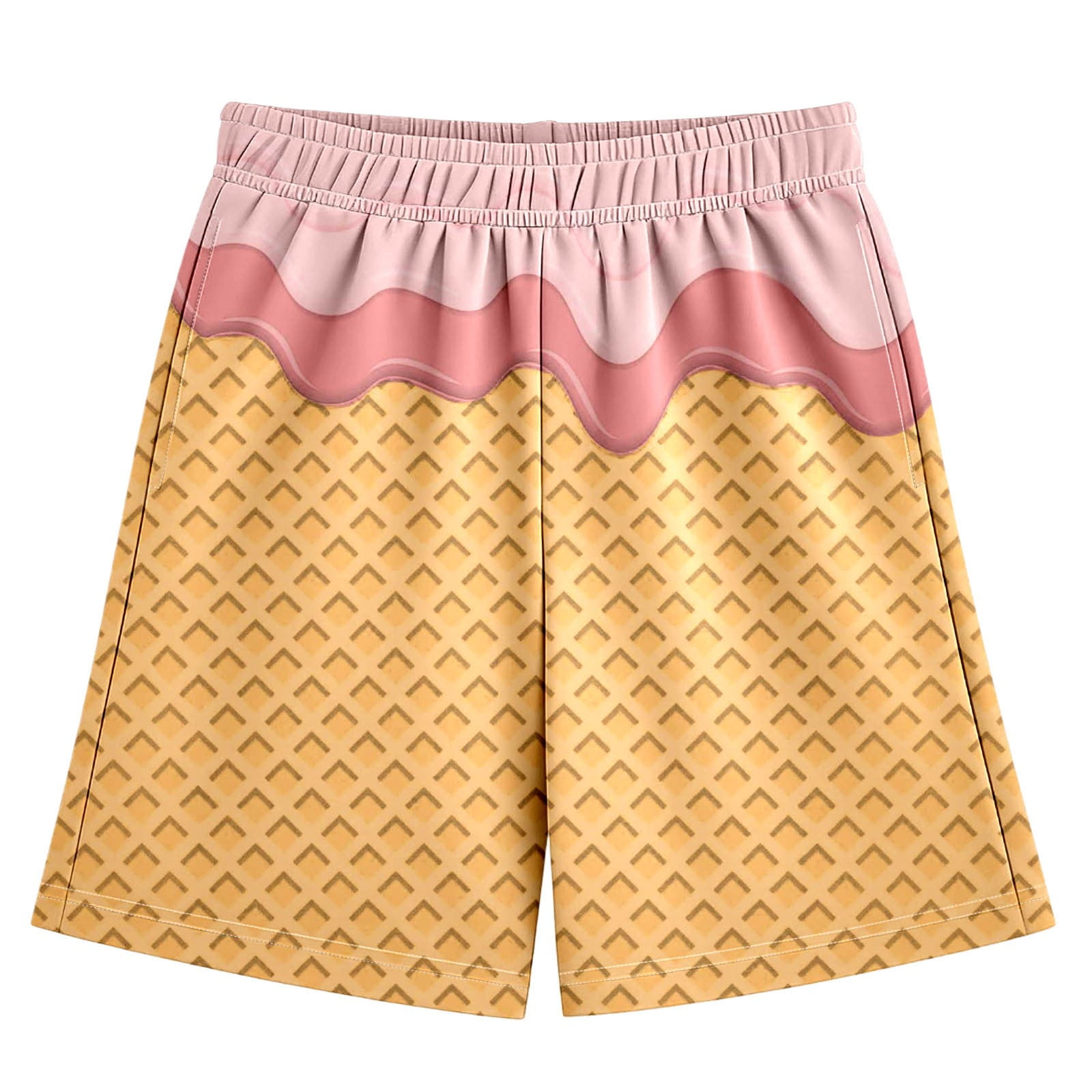BloomJoy Little Kid Ice Cream Shorts Boy 2-14T Summer Preppy Ice Cream ...