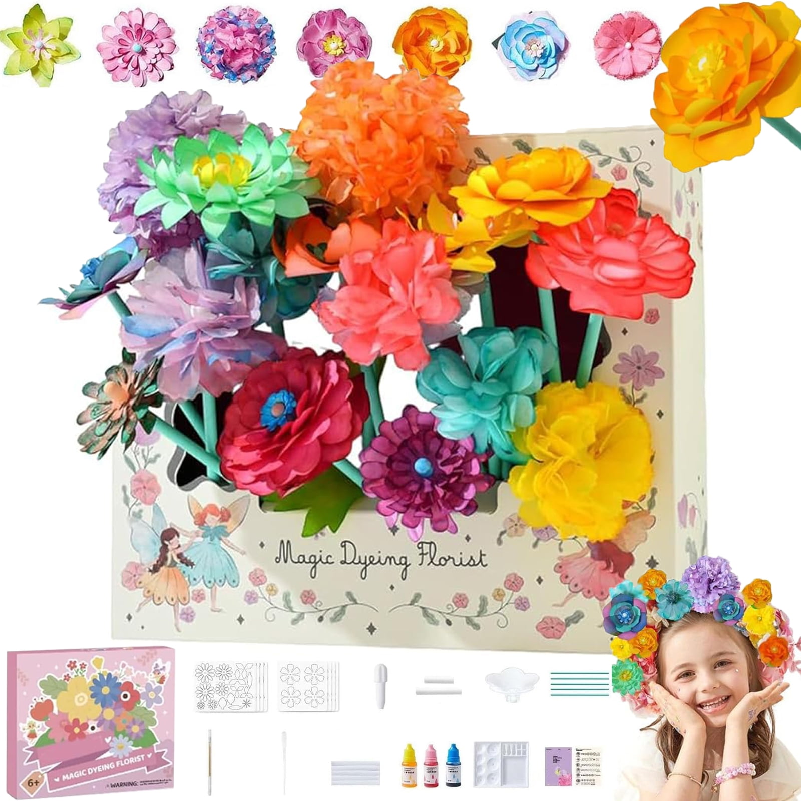 BloomJoy Magic Petal Flower Art Kit,Starhelio Bloom Joy Magic Petal ...