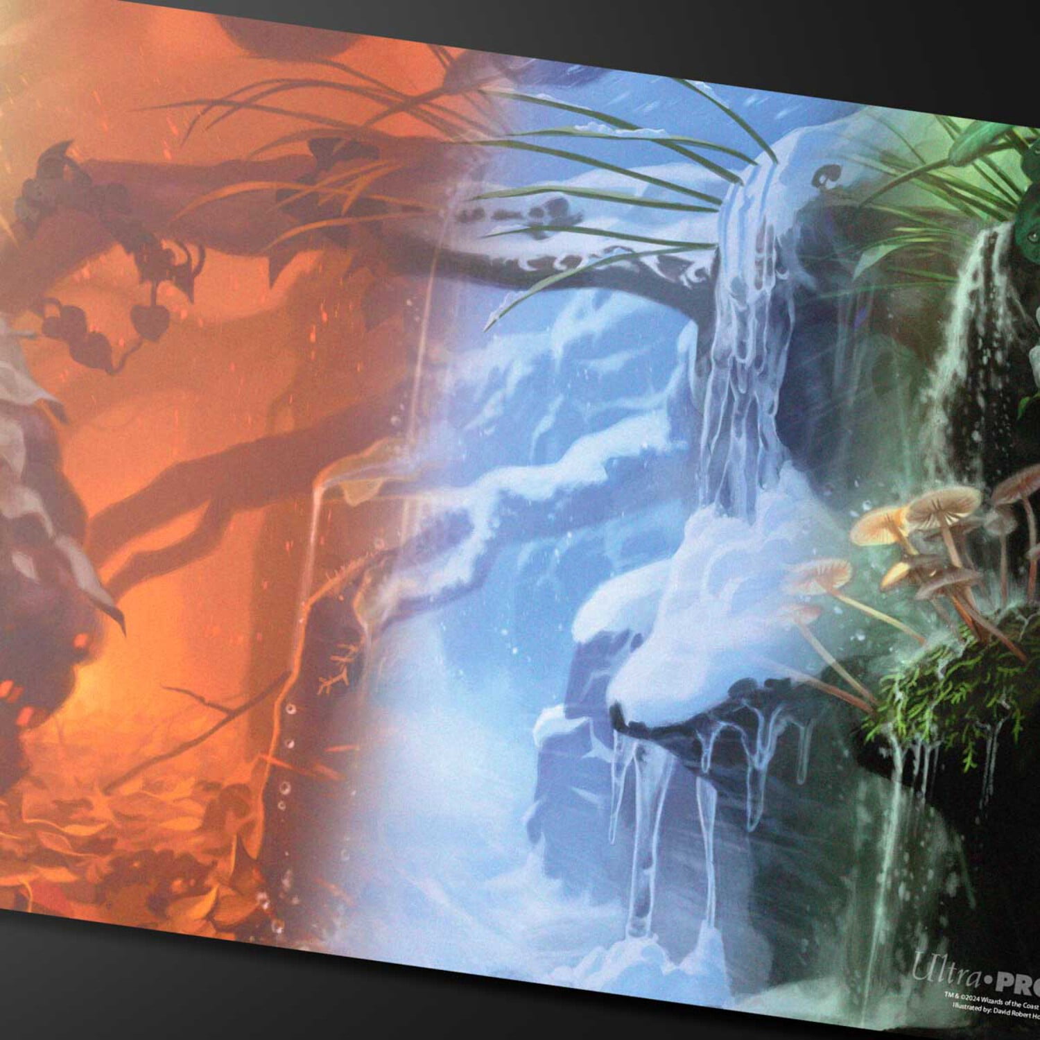 Bloomburrow Season Lands: Forest (Four Seasons) Standard Gaming Playmat ...