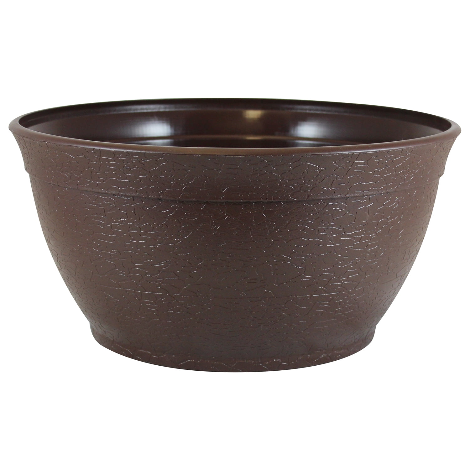 Bloomers 14" Porch Planter - Textured Flower Pot and Herb Garden ...