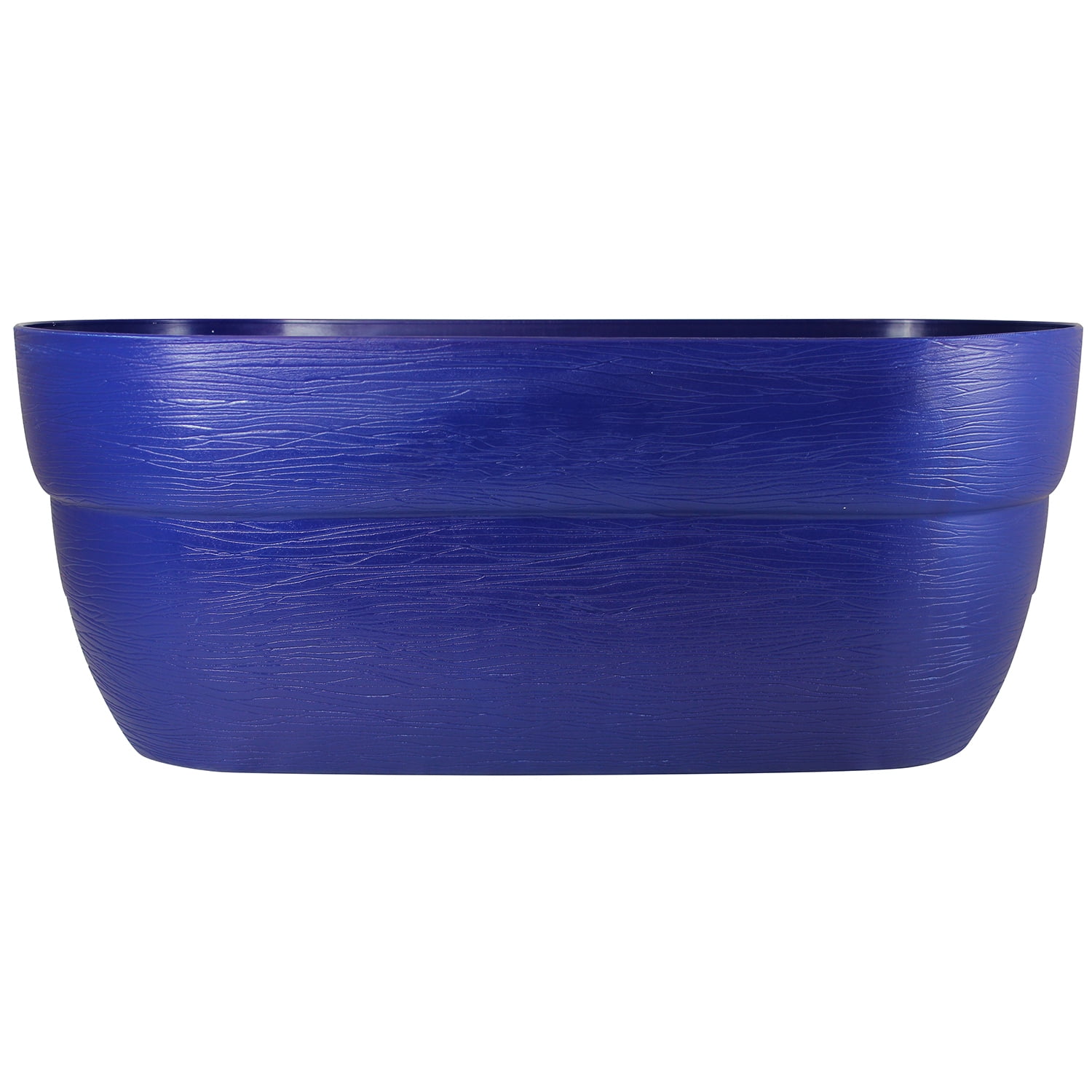 Bloomers Railing Planter with Drainage Holes – 24" Weatherproof Resin ...