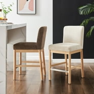 "New Pacific Direct Kara 26"" Rattan Counter Stool in Gray, Set of 2 ...