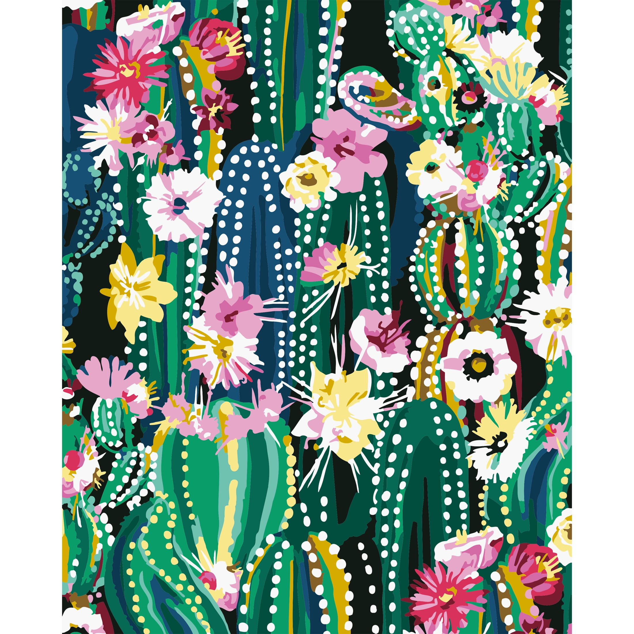 Blooming Cacti Paint-by-Number Kit by Artist's Loft - Paint by Numbers ...