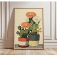 Blooming Cactus Botanical Flower Wall Art Southwest Desert Home Art ...