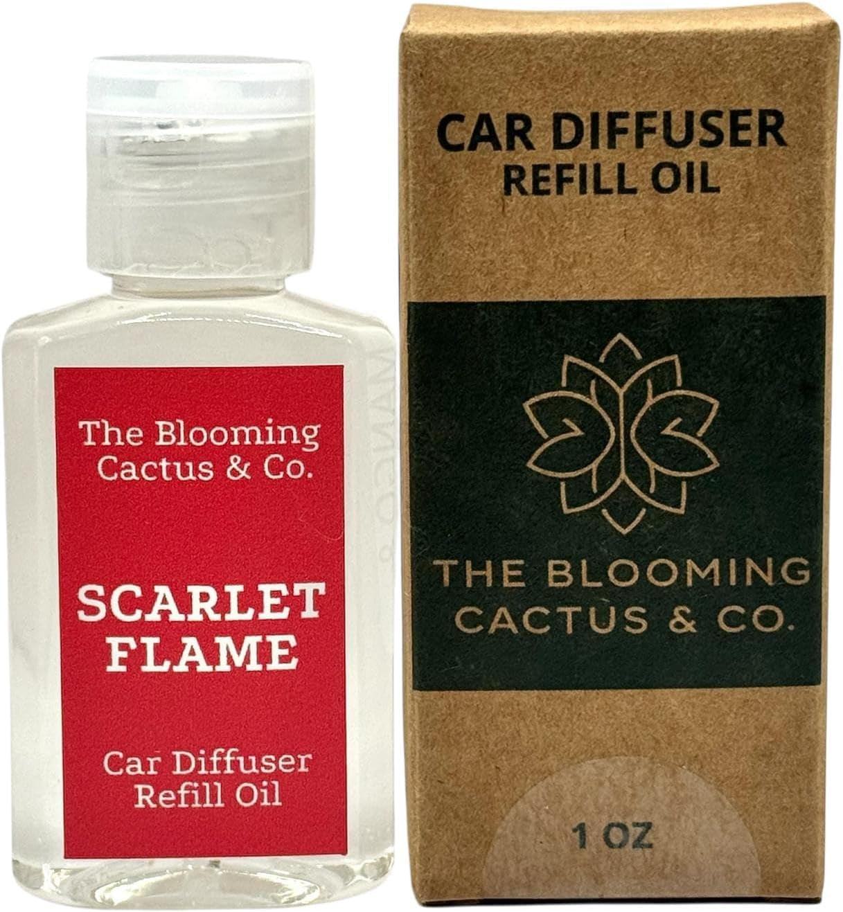 The Blooming Cactus & Co. - Car Air Freshener Refill Oil - Car Diffuser ...