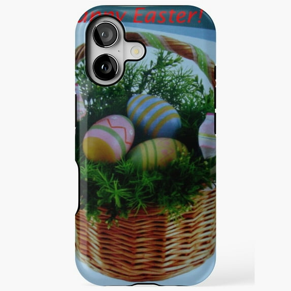 Blooming Easter Bunny Joyful Spring Celebration with iPhone 17 16 15 14 ...