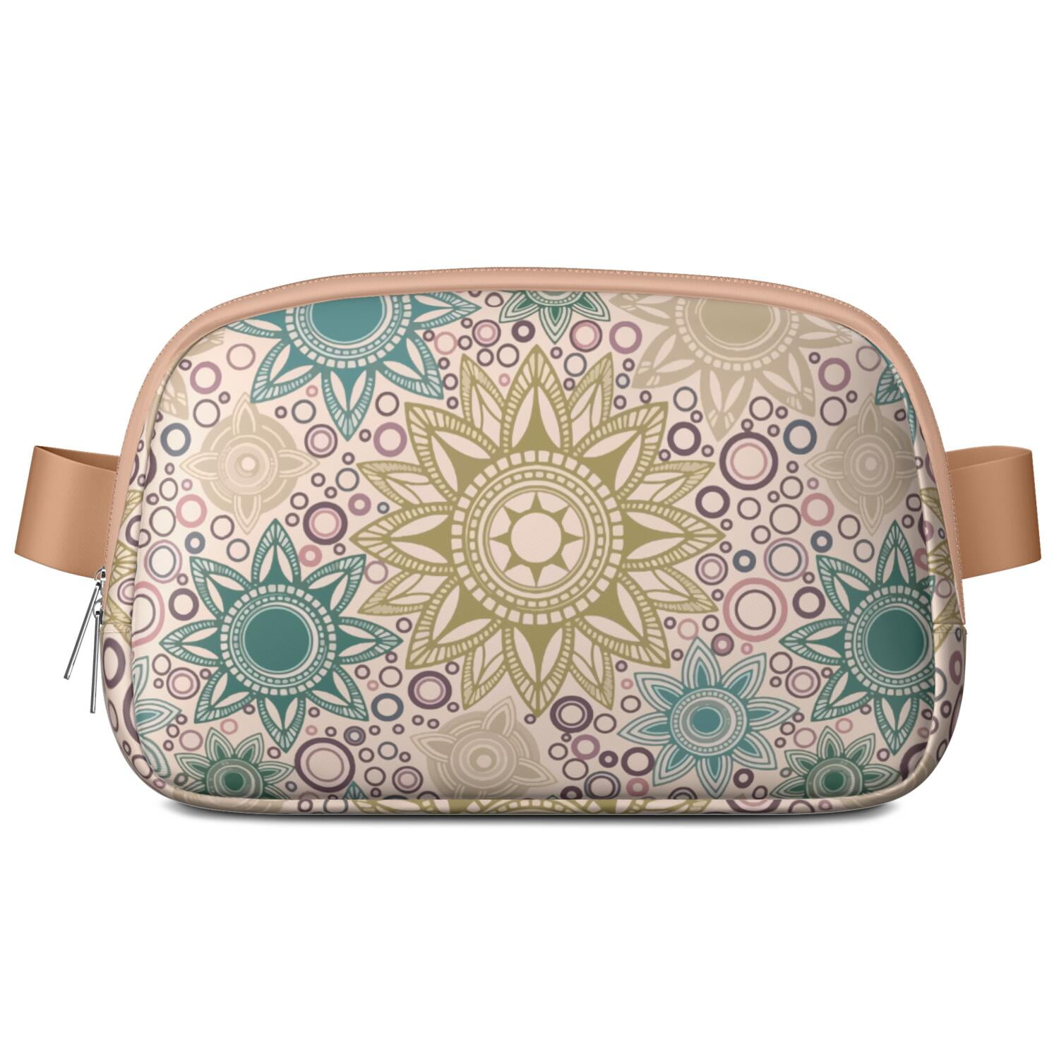 Blooming Garden Waist Bag – Vintage Floral Fanny Pack with Bees, Roses ...