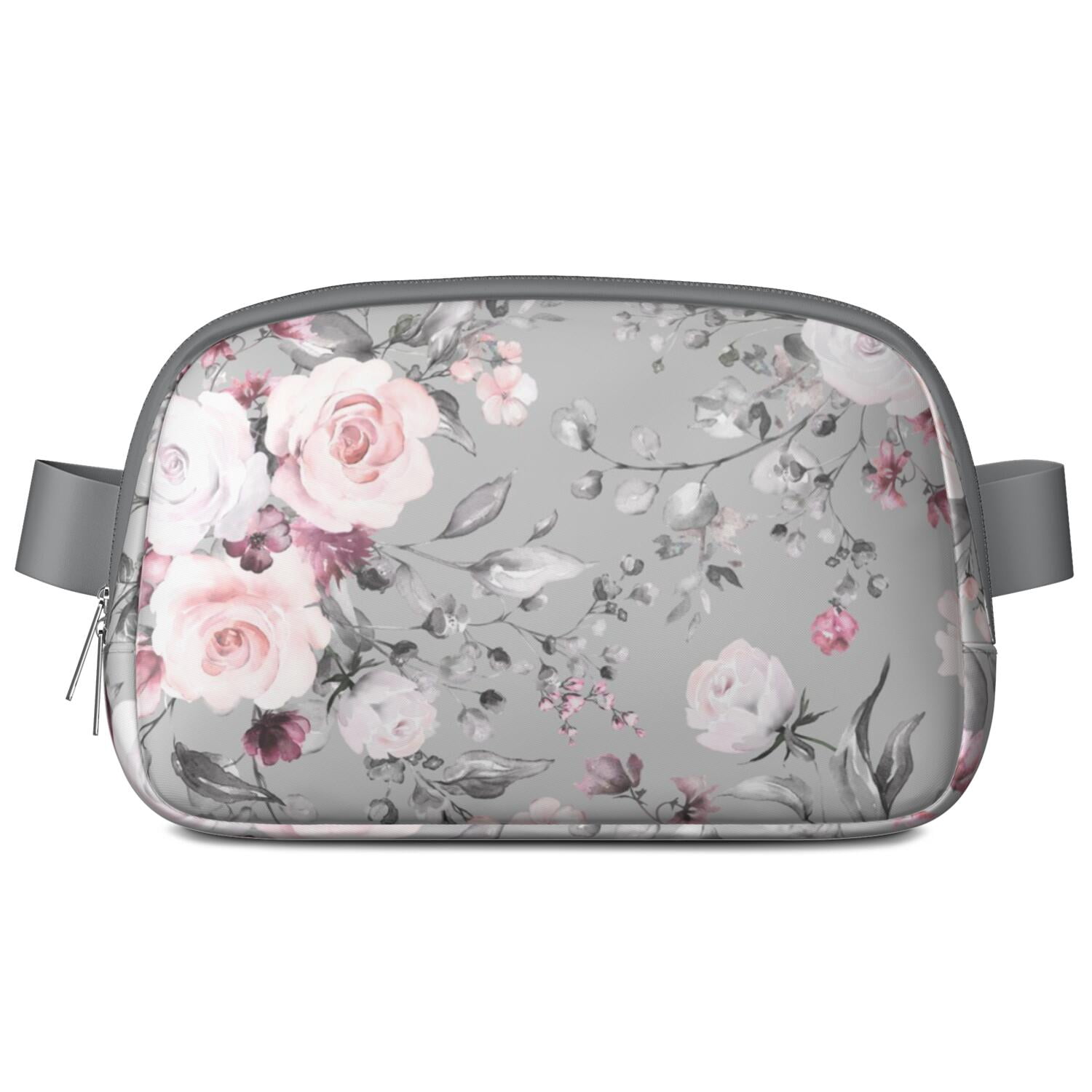 Blooming Garden Waist Bag – Vintage Floral Fanny Pack with Bees, Roses ...