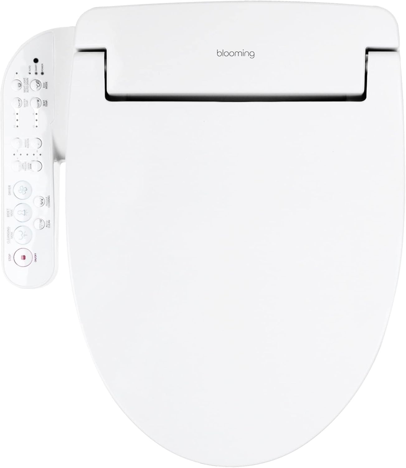 Blooming NB-1360E Bidet Toilet Seat, Warm Water with Stainless Steel ...