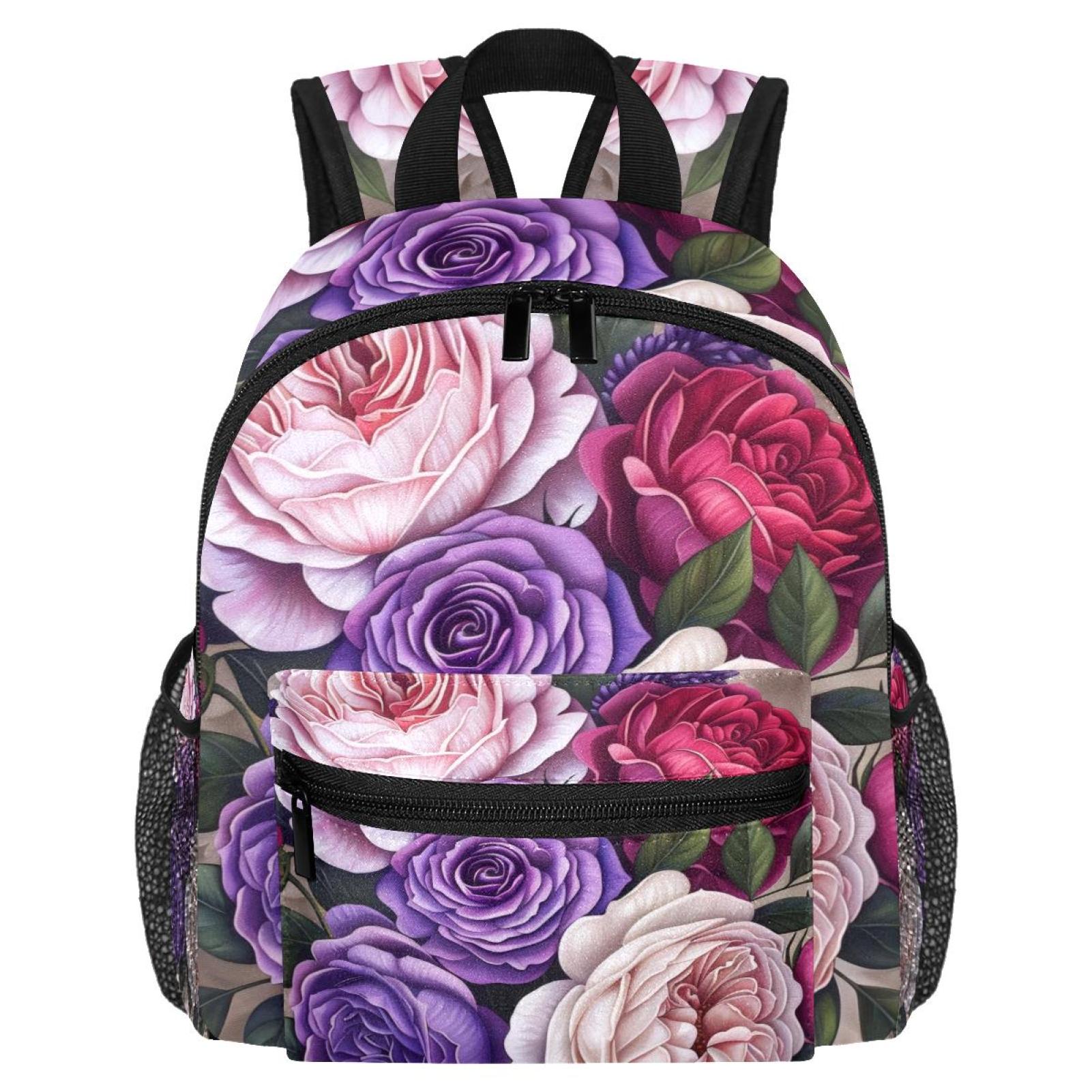 Blooming Roses Lavender Peony with Leaves 12 Inch Mini Preschool ...