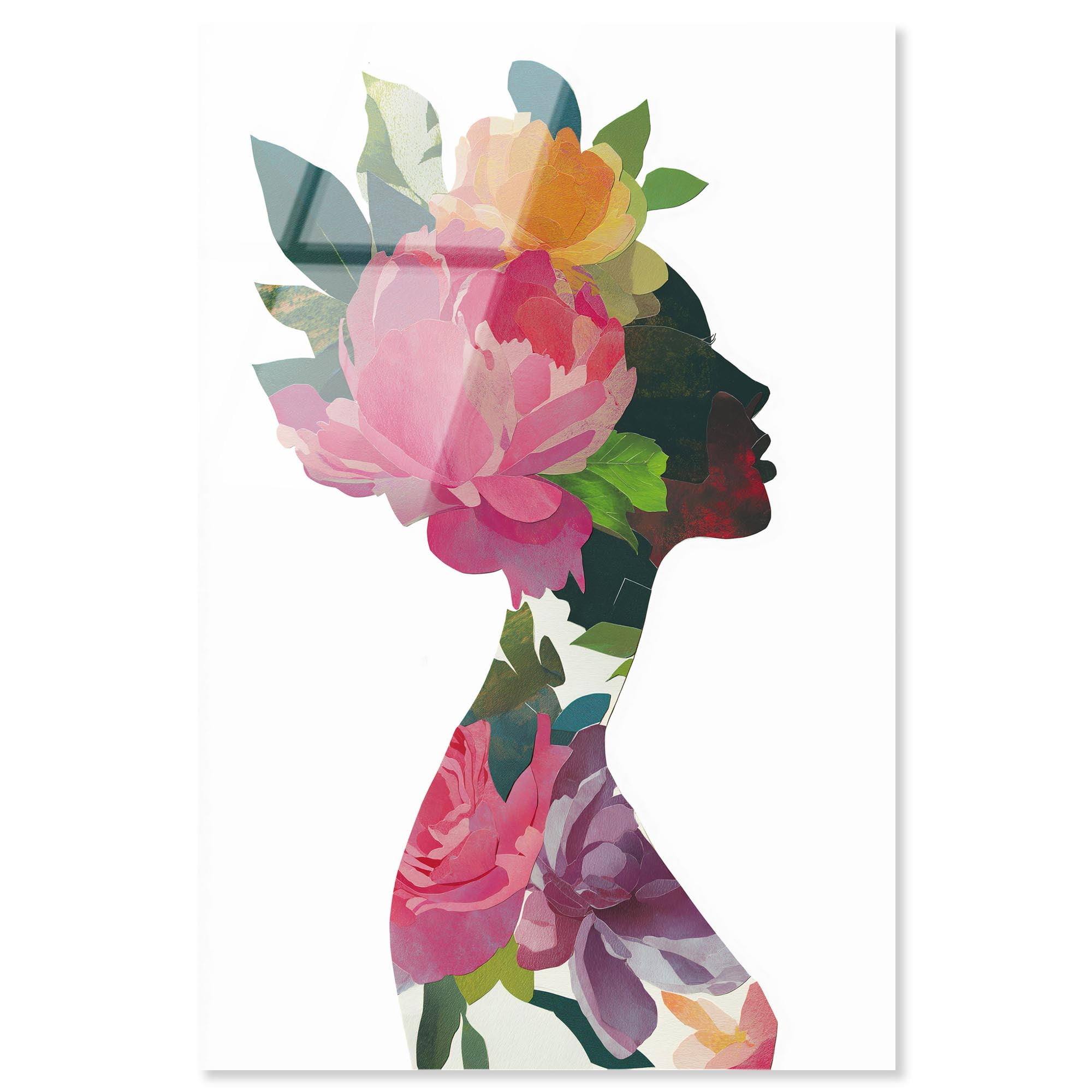 Blooming Soul II Acrylic Print Floral Pink Wall Art by Art Remedy ...