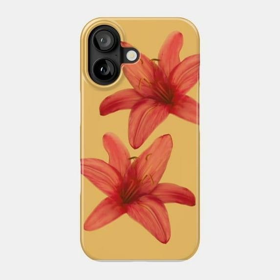 Blooming Tiger Lily Floral Design for Summer Lovers Case for iPhone 11 ...