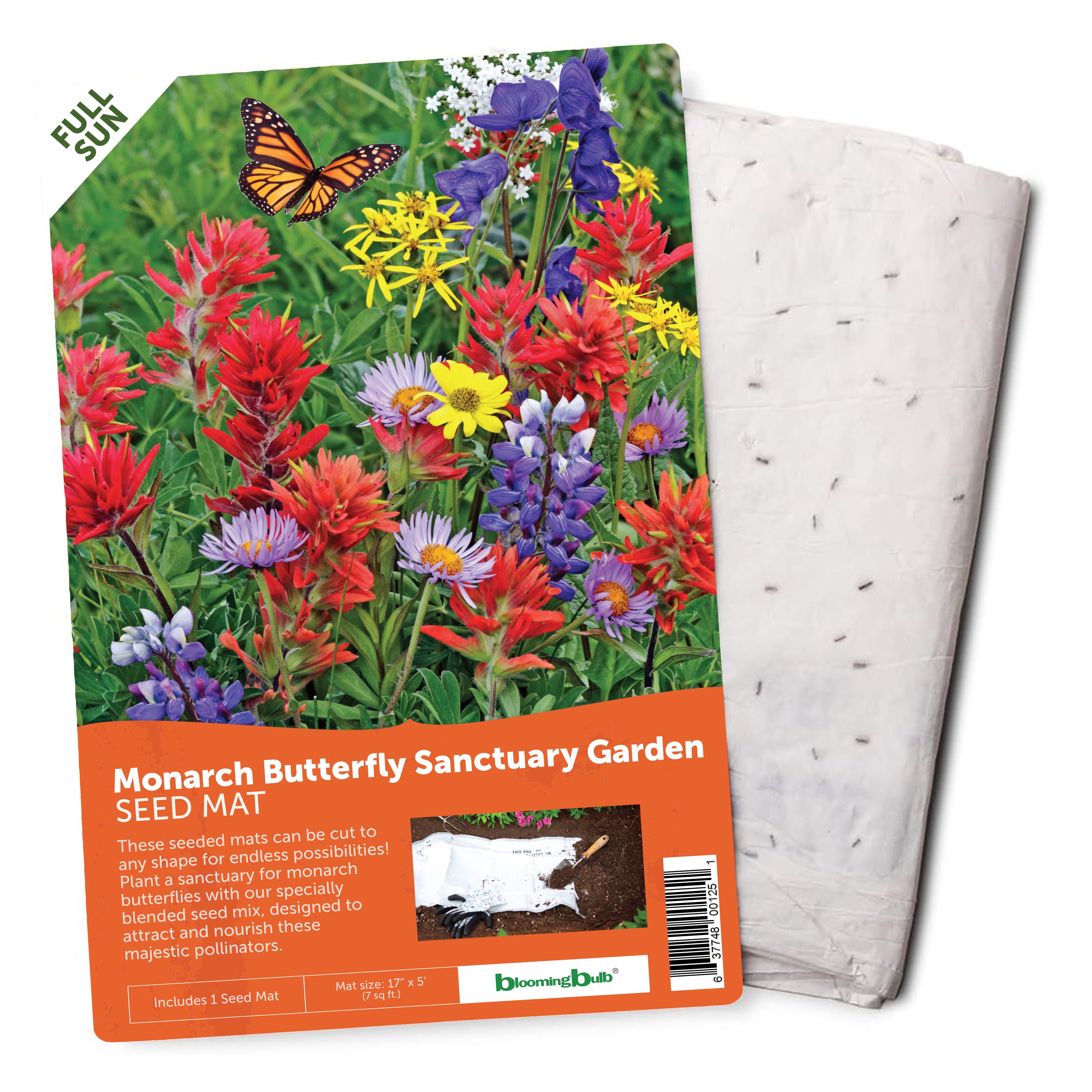 BloomingBulb Seed Mat - Easy to Plant and Grow Garden Seeds - Creates ...