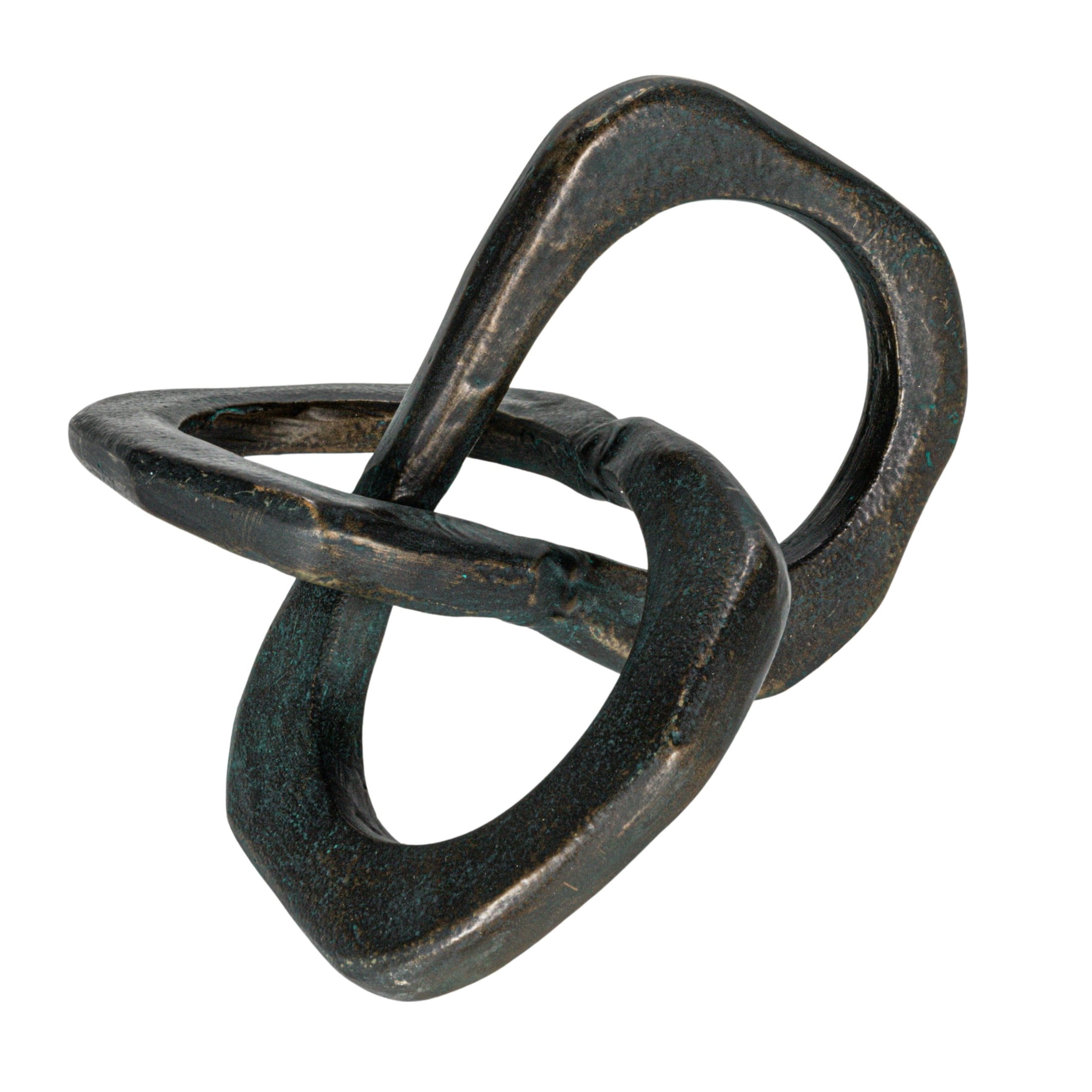Bloomingville Cast Metal Knot Figurine, Black - Walmart.com