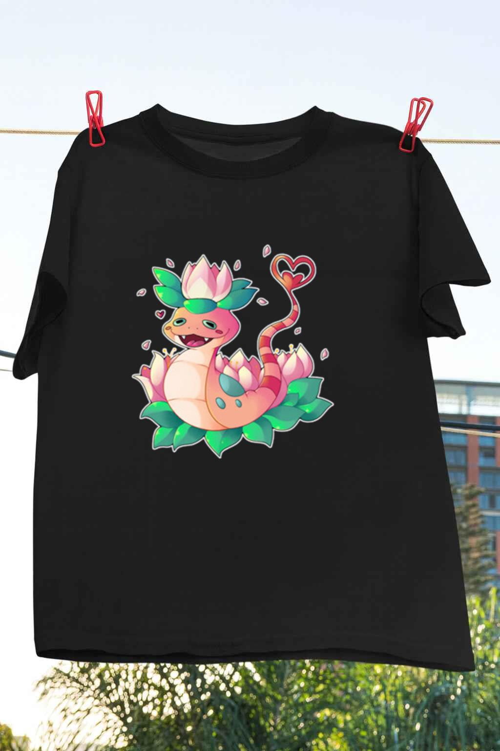 Bloominoko Yokai Watch Inspired Funny Cartoon Anime Graphic T-Shirt up ...
