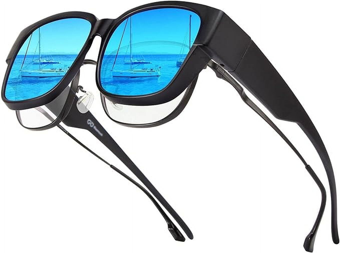 Bloomoak Polarized Over Glasses Anti-Glare UV 400 Protection for Men ...