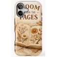 Blooms Between Pages Book Phone Case for iPhone 11 12 13 14 15 16 17 ...