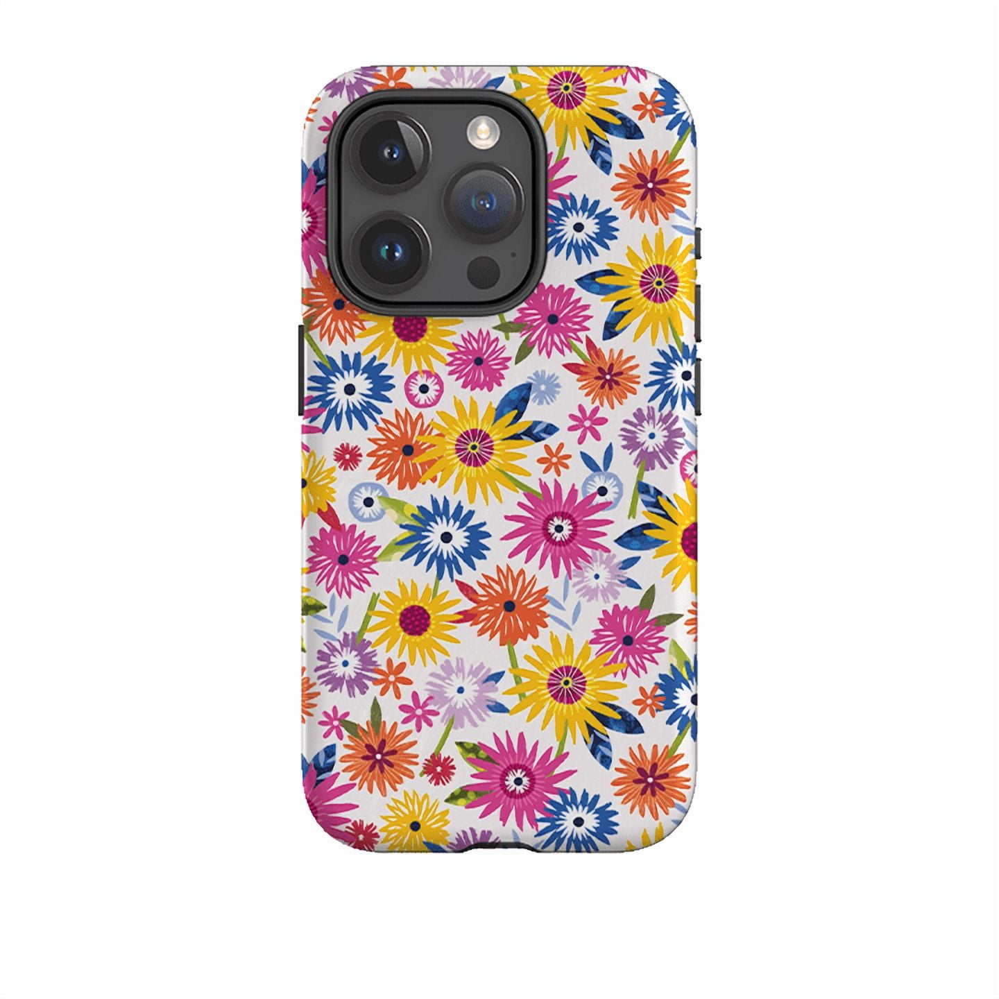Blooms by Ali Brookes Floral Phone Case for iPhone 16 15 14 13 12 11 ...