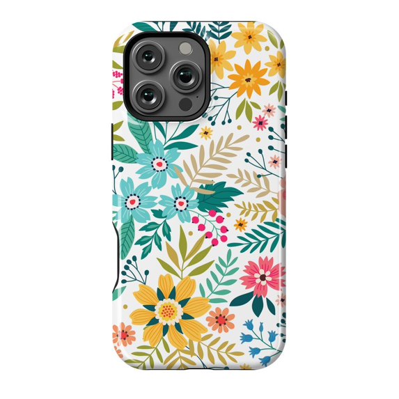 Bloomy Garden Phone Case Compatible with iPhone 11 to 16 Pro Max ...