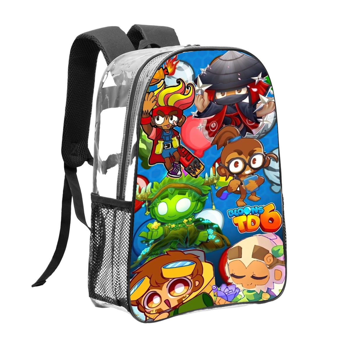 Bloons TD Pattern Transparent Backpack Lightweight And fashionable ...