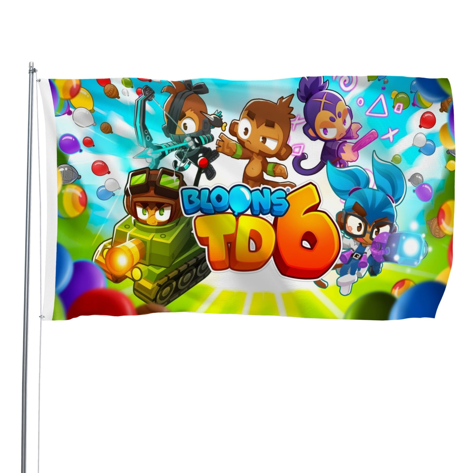 Bloons TD Tower Defense-themed Printed Flag Perfect gift for fans ...