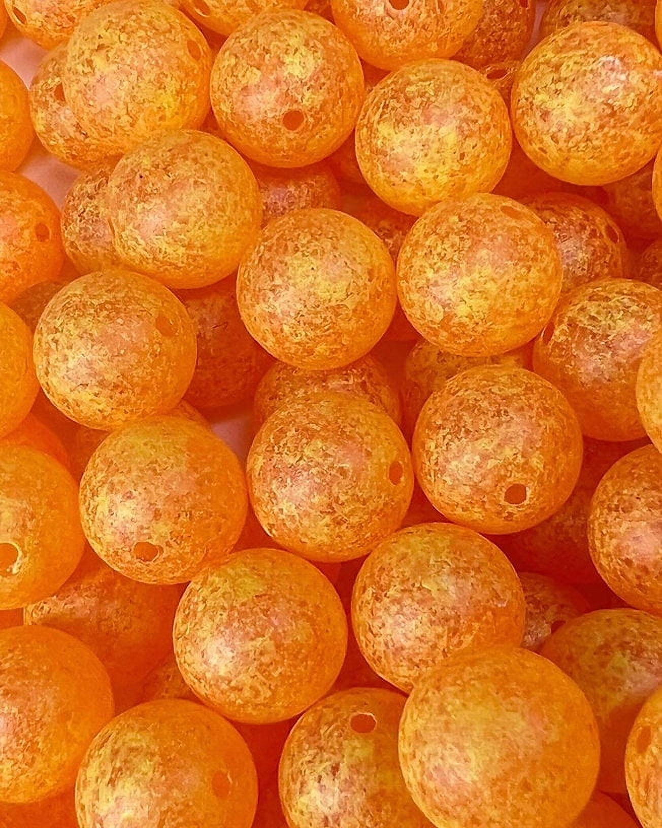 Bloop Bead Cheddar Burst Fishing Beads (8mm) - Walmart.com