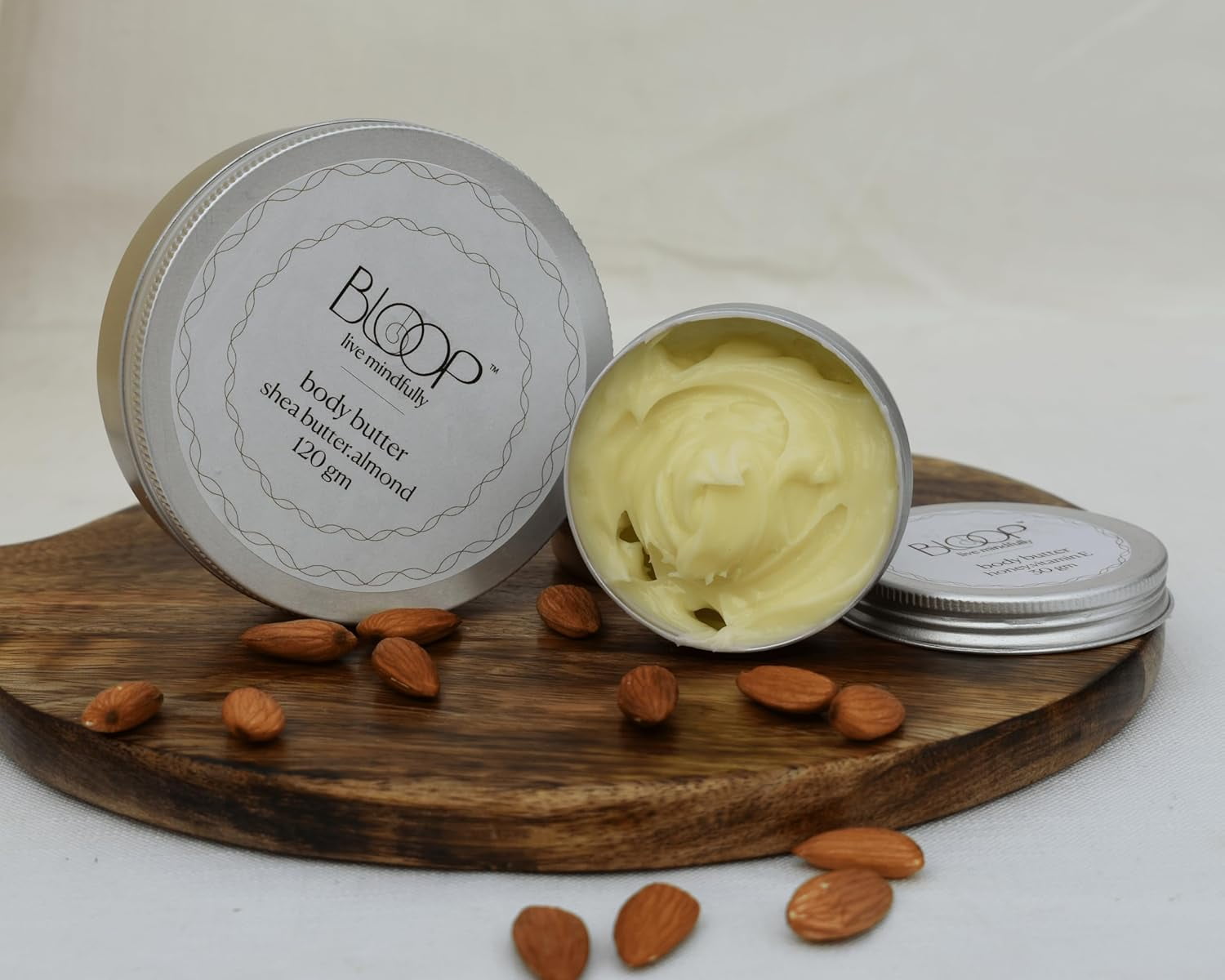Bloop Shea Almond Body Butter Rich Formula for Moisturizing Dry Skin ...