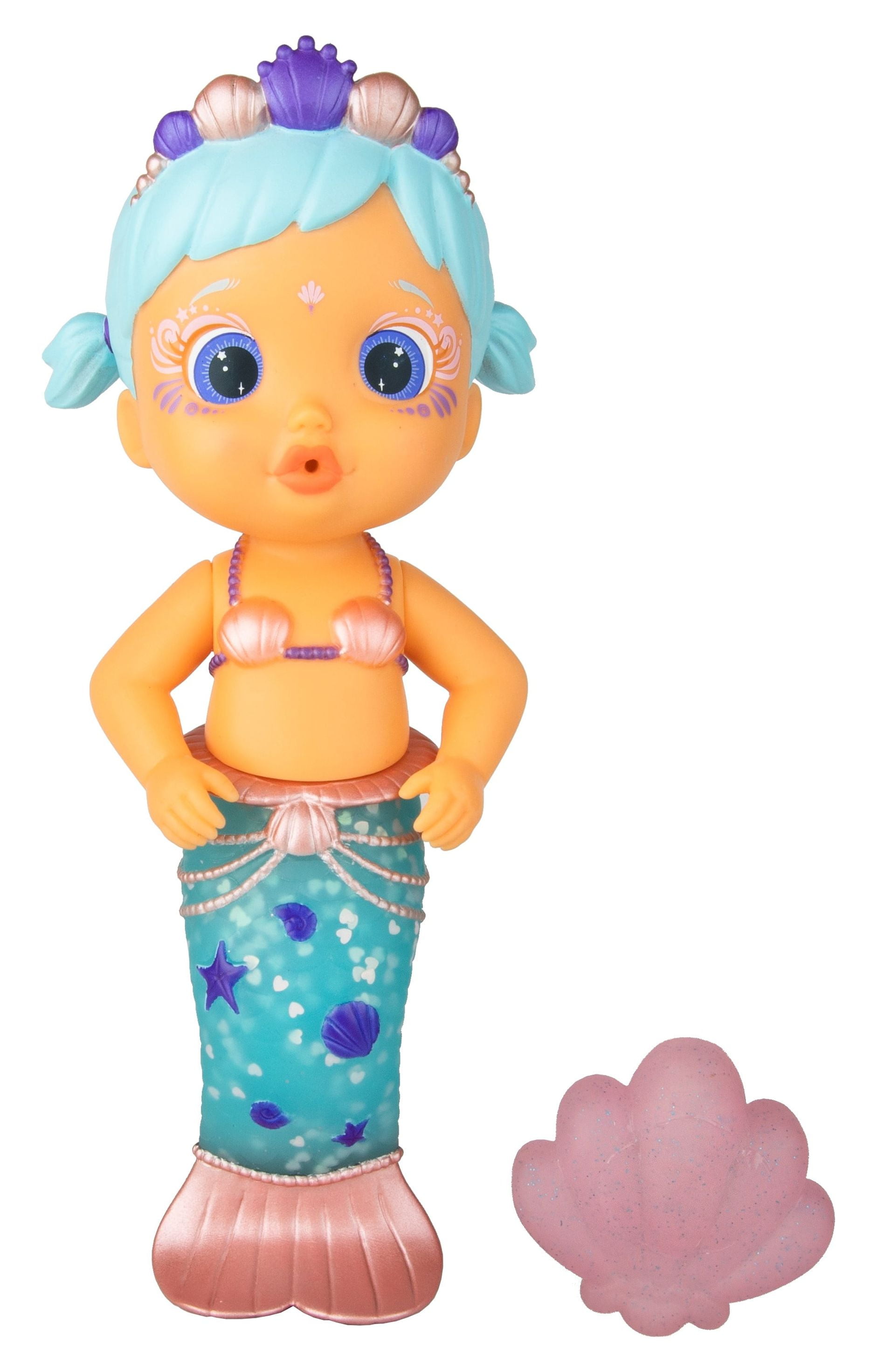Bloopies Mermaid Lovely 9 Inch Doll With Color Changing Tail. Ages 18 ...