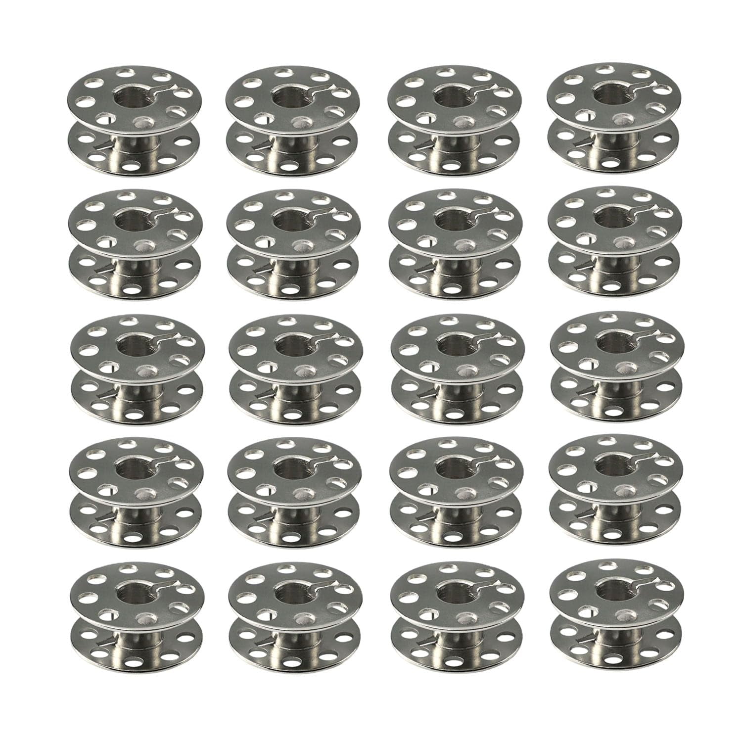 Blooy - 20PCS 270010S Steel Bobbin For Industrial 1-Needle Sewing ...