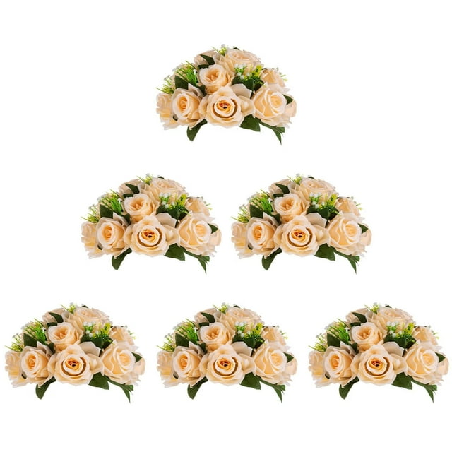 Blosmon Flower Kissing Balls Wedding Centerpieces 6 Pcs Spring ...