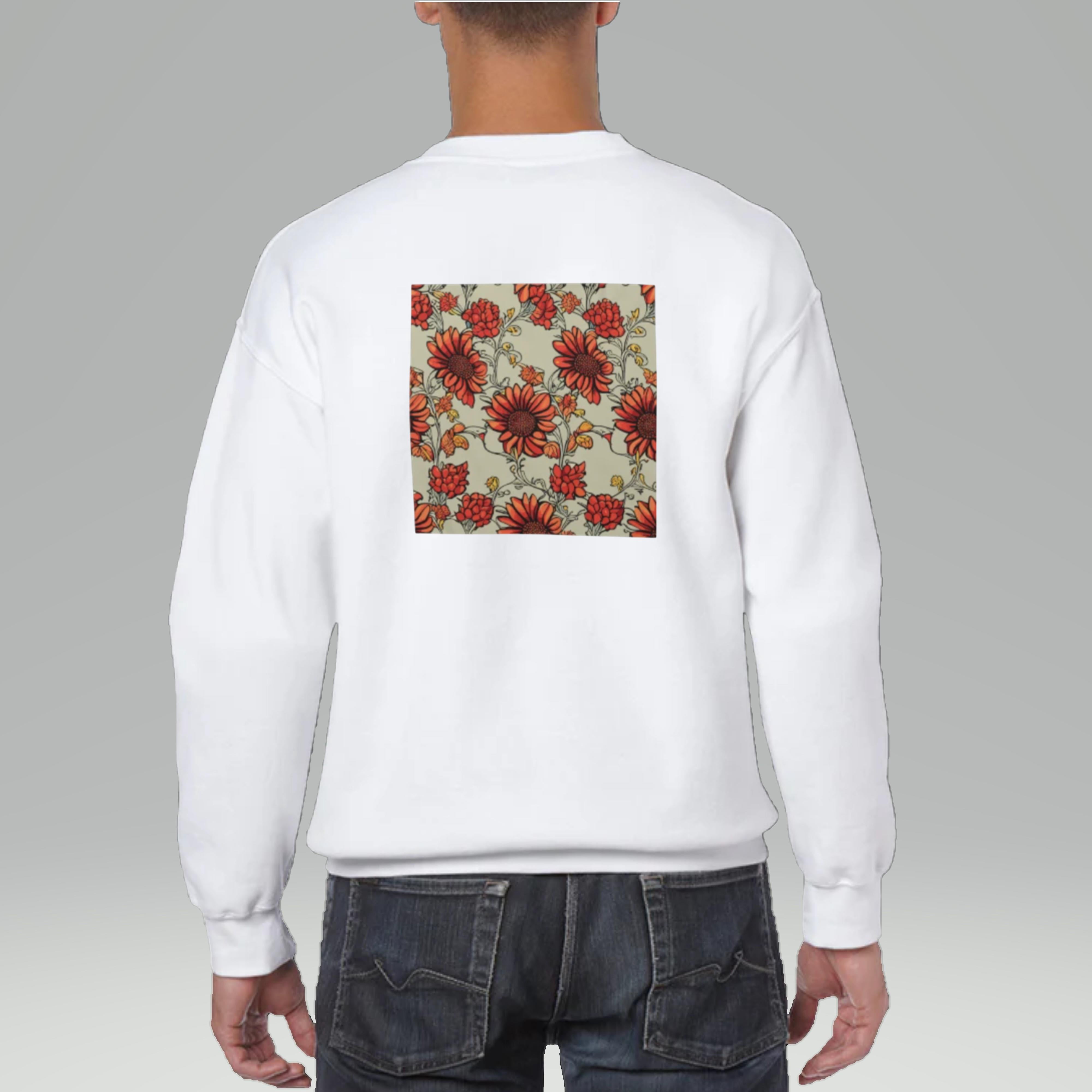 Blossom Bliss Floral SWEATSHIRT, for men & women, up to size 5XL ...