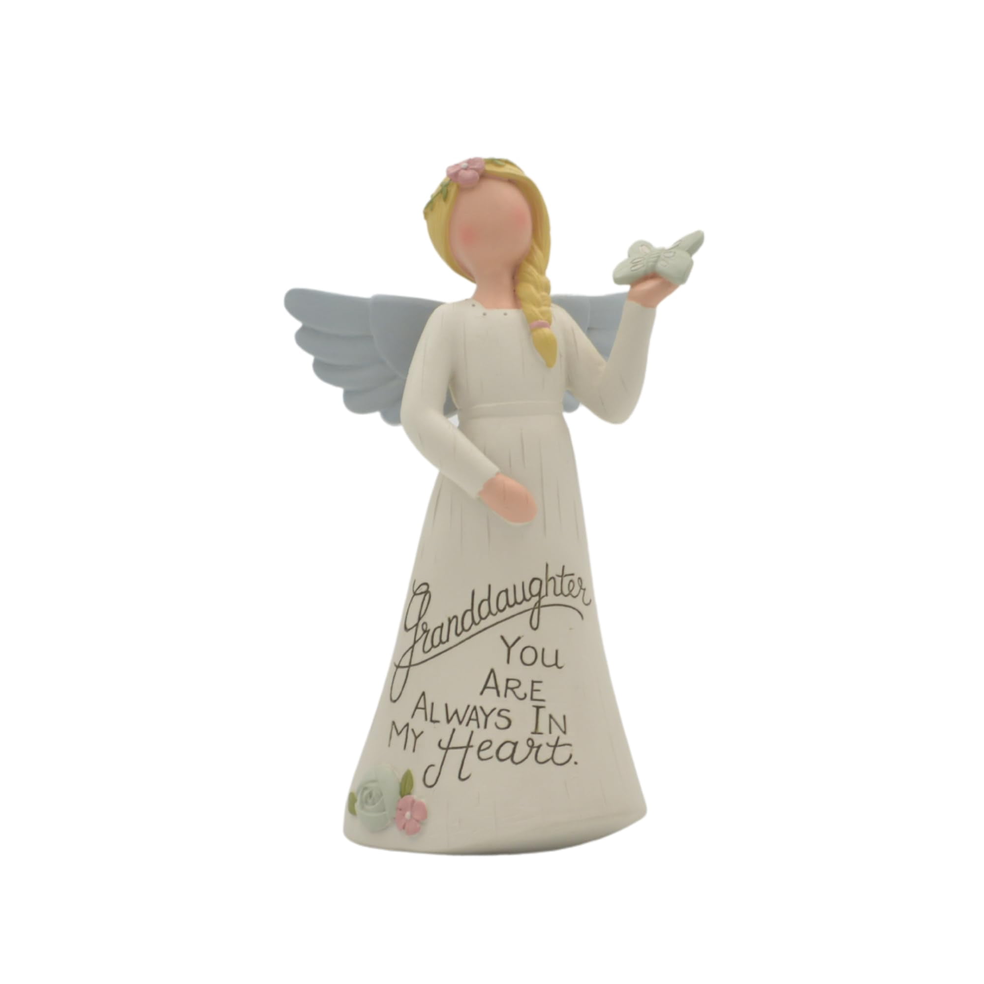 Blossom Bucket Graceful Sentiments Angel - Granddaughter, 5-inch Height ...