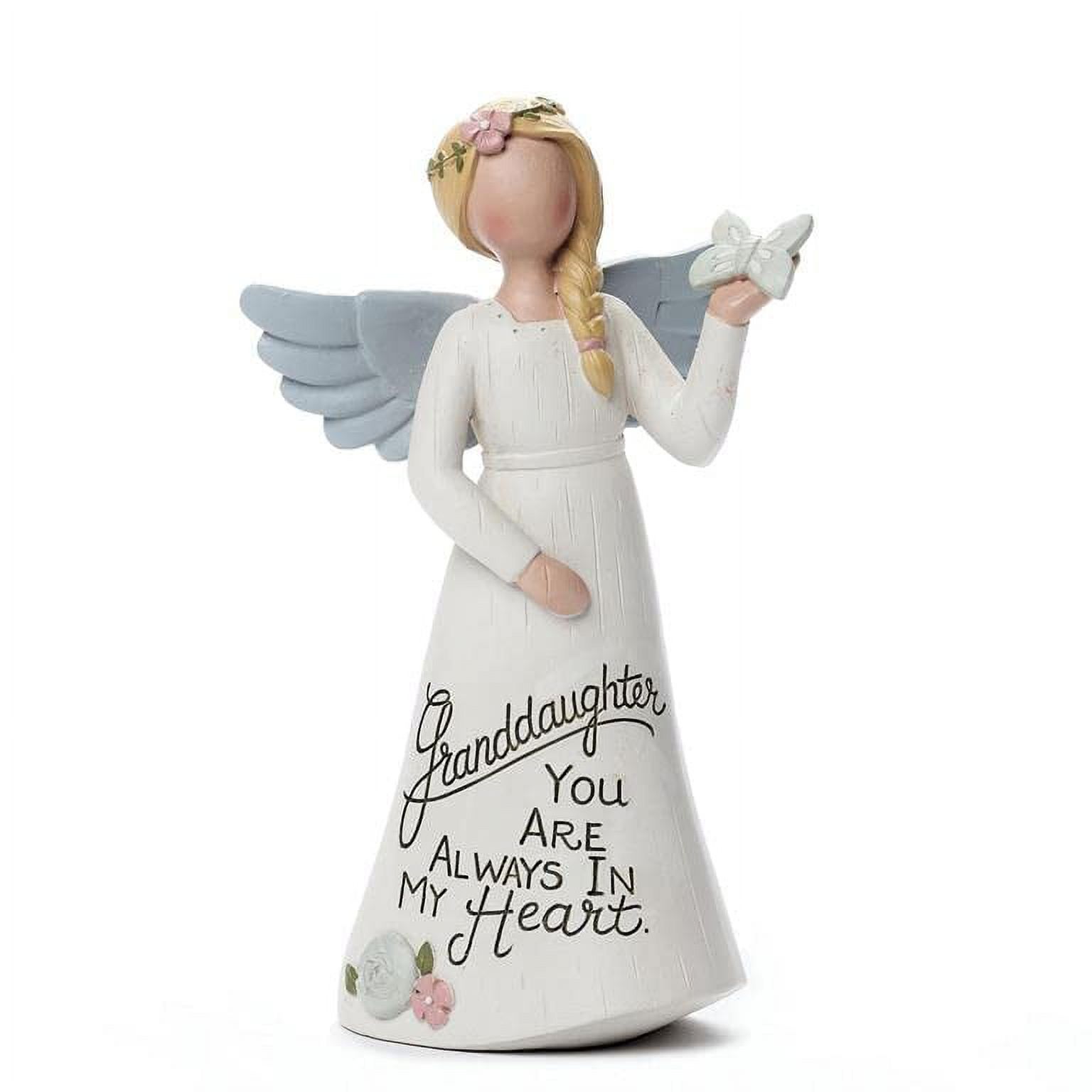 Blossom Bucket Graceful Sentiments Angel - Granddaughter, 5-inch Height ...