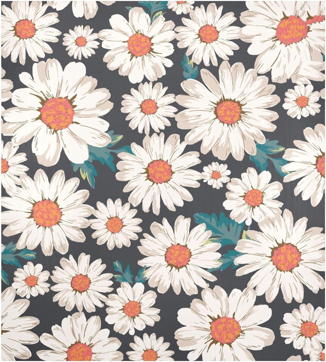 Blossom Daisy Flowers Dishwasher Magnet Covers for The Front Magnetic ...