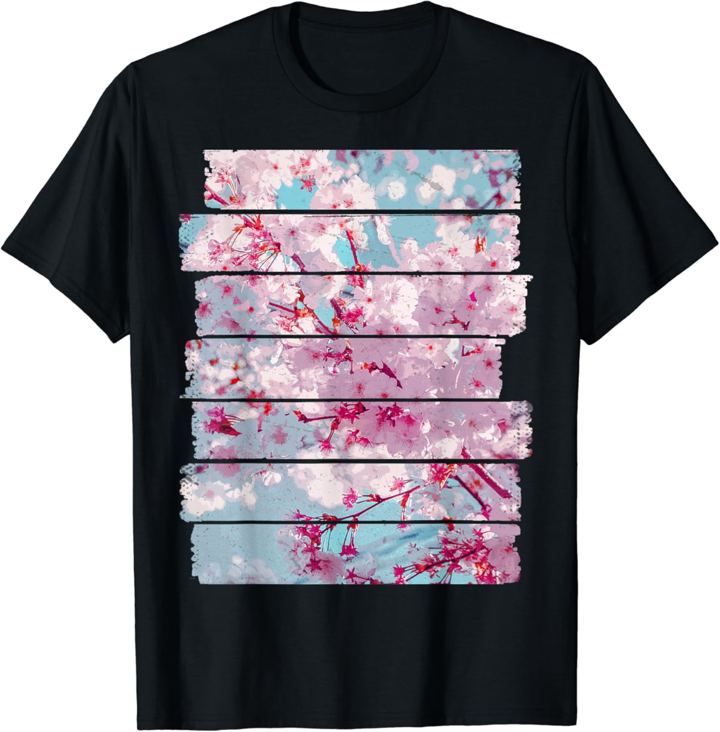 Blossom Japan Flower Cherry Tree T-Shirt - Walmart.com