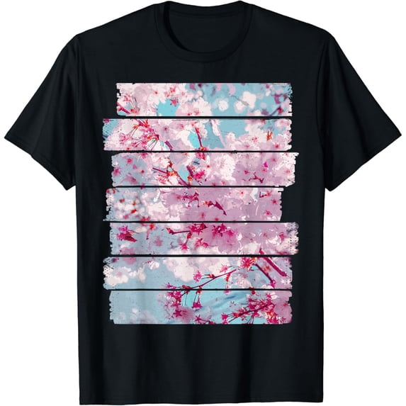 Blossom Japan Flower Cherry Tree T-Shirt - Walmart.com