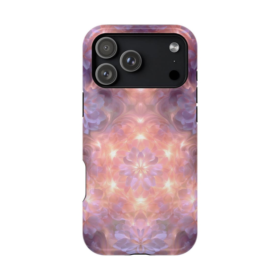 Blossom Mandorla Orchid Fractal Floral Elegant Geometry Case form with ...