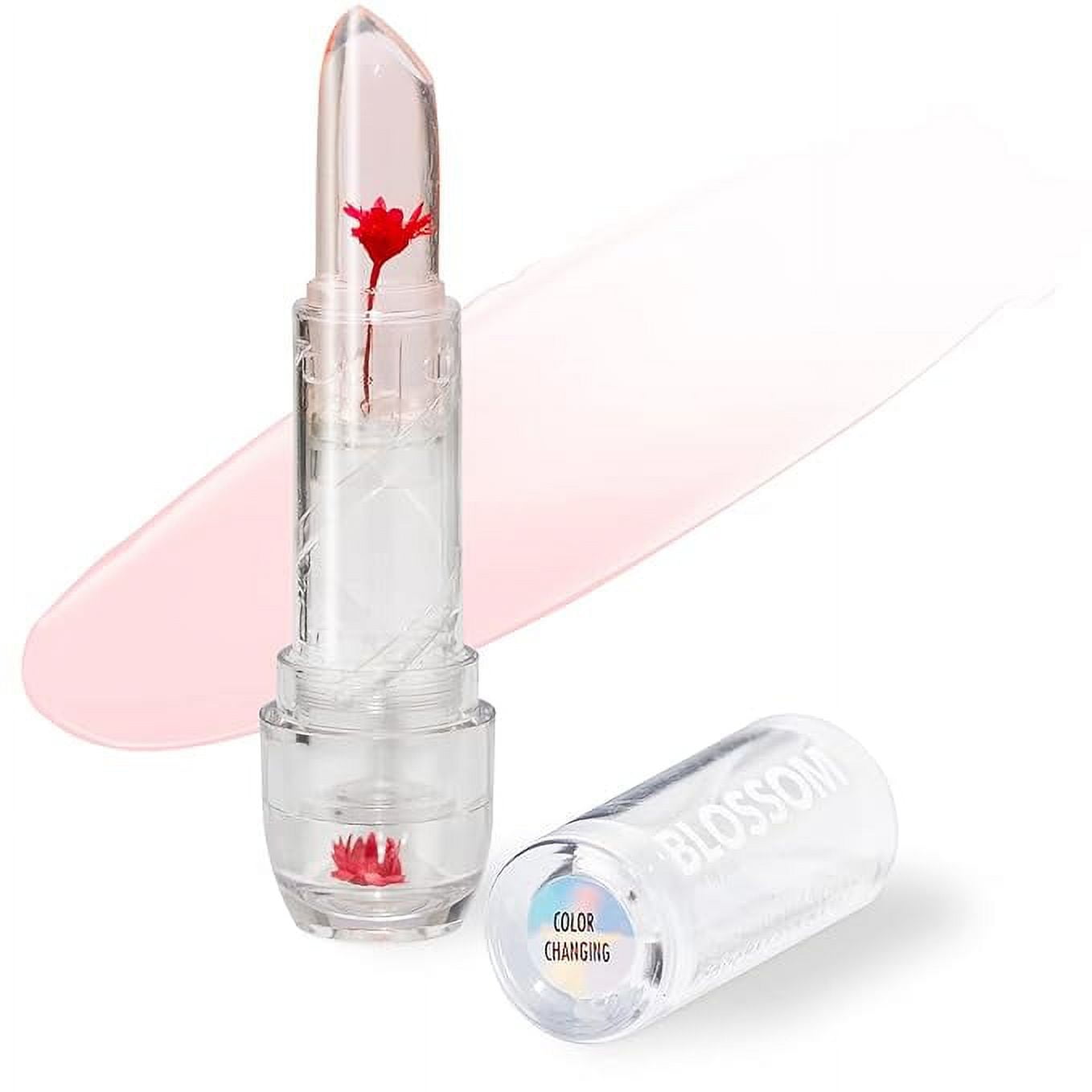 Blossom Moisturizing Custom Color Changing Crystal Lip Balm, Strawberry ...