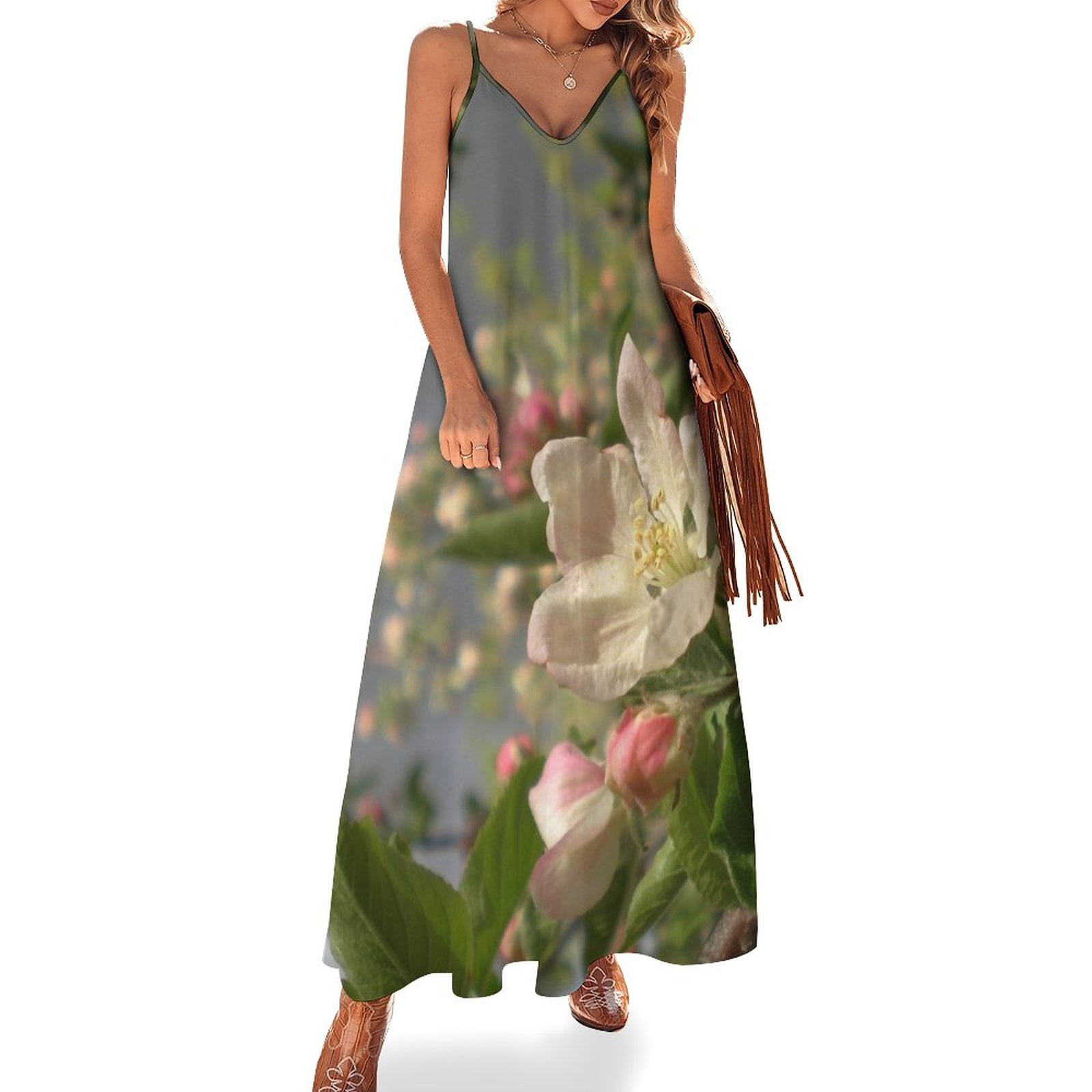 Blossom Sleeveless Dress chic and elegant evening dress prom dresses ...