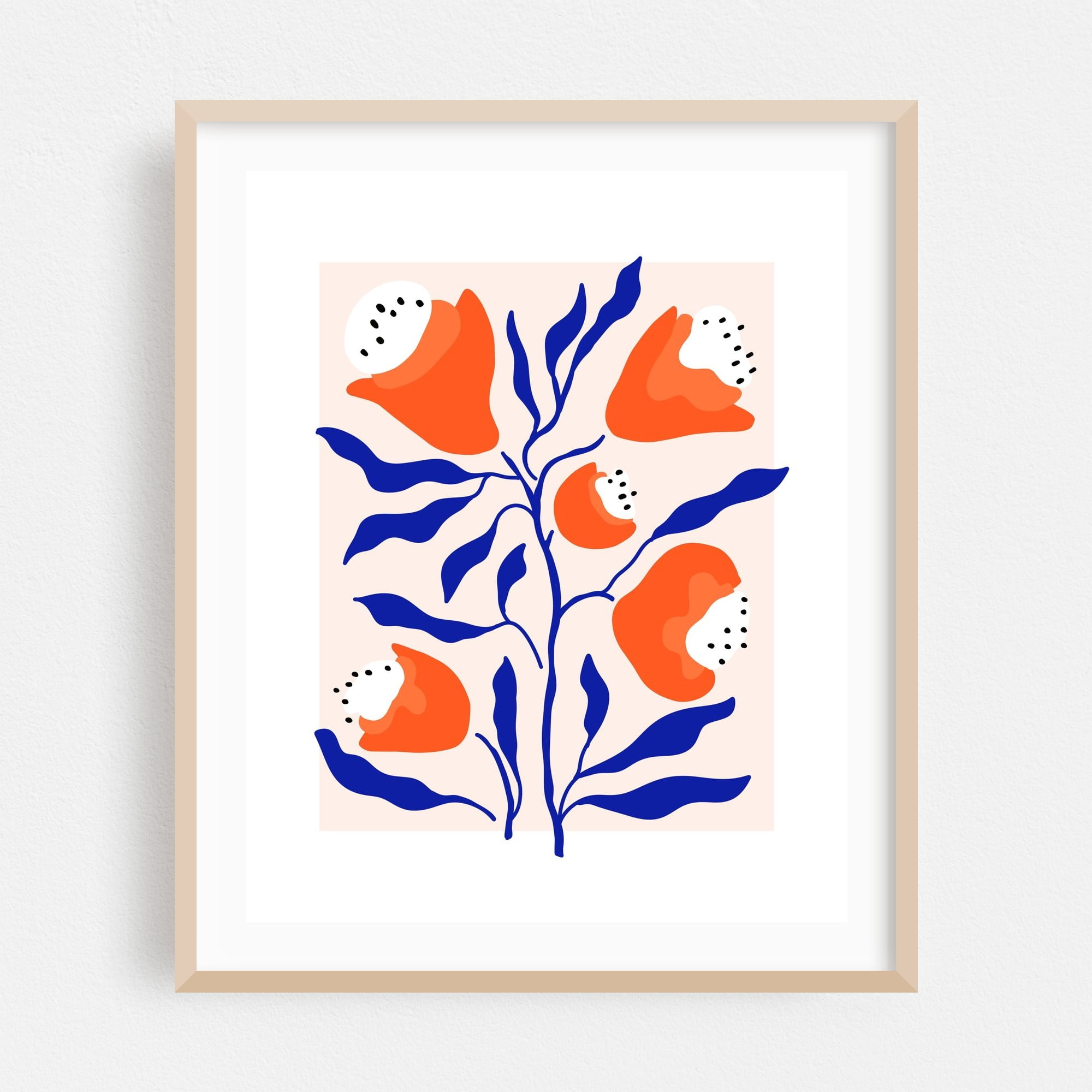 Blossom Vibrant Peonys - Stockholms län Sweden Illustration Floral ...