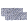 Blossoming Floral Leaf 2 Panels Kitchen Valance, Abstract Polka Dot ...