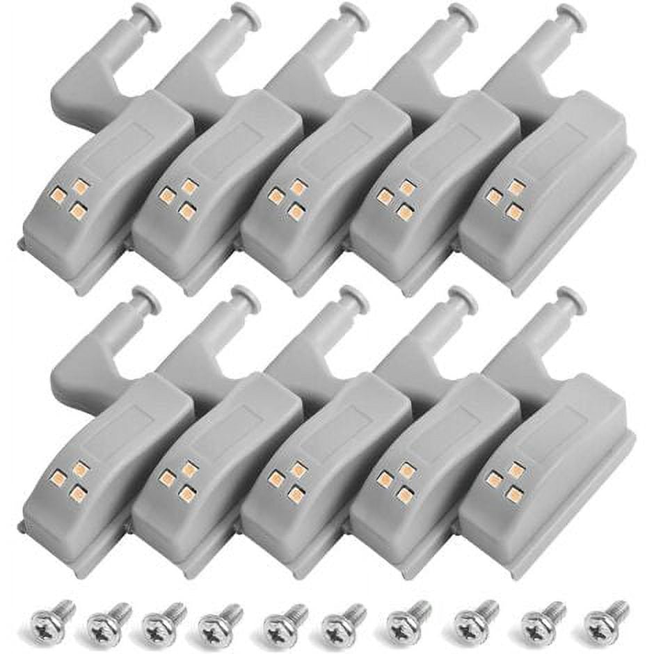 Blossomir 10 Pcs Cabinet Hinge LED Sensor Light Universal Wardrobe ...