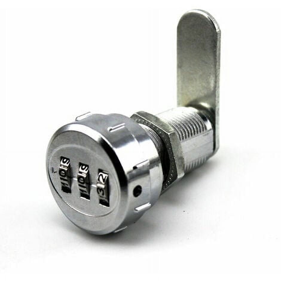Code Lock Coded Drawer Cabinet LockDigital Mechanical Zinc Alloy 3 ...