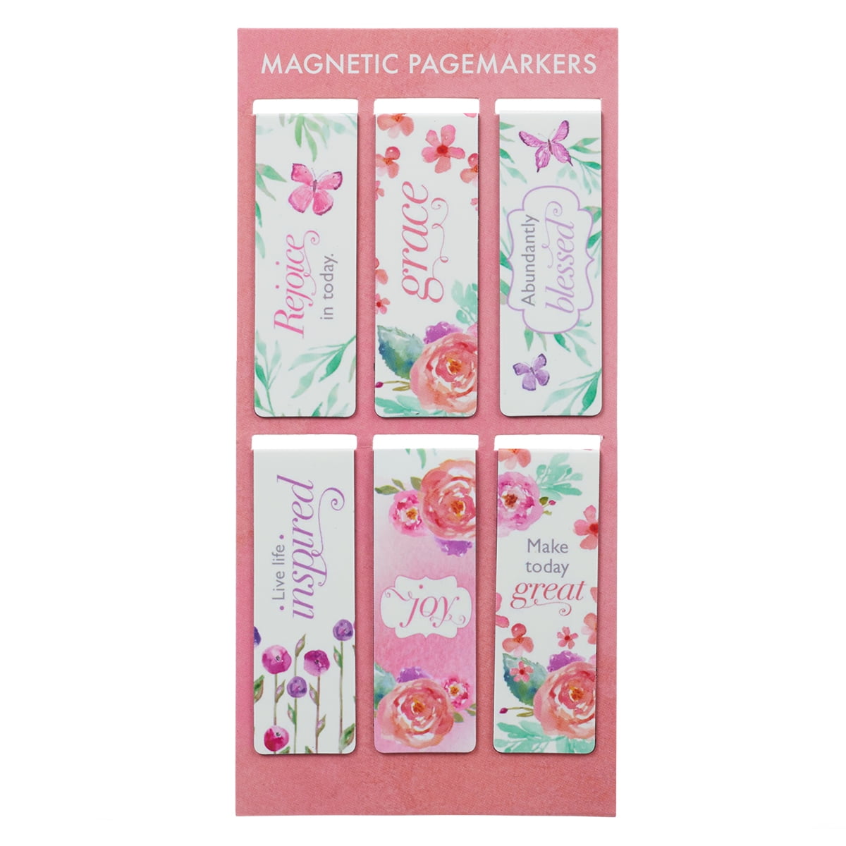 Blossoms of Blessings Magnetic Bookmark Set - Walmart.com