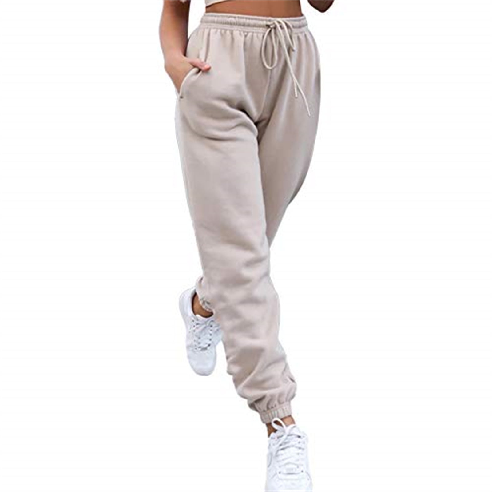 Blotona Womens High Waisted Sweatpants Joggers Casual Loose Fall Winter ...
