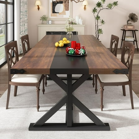 Ergode Dining Table Weathered Gray Oak - Walmart.com